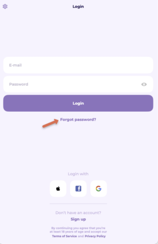 forgot password - Dare Response